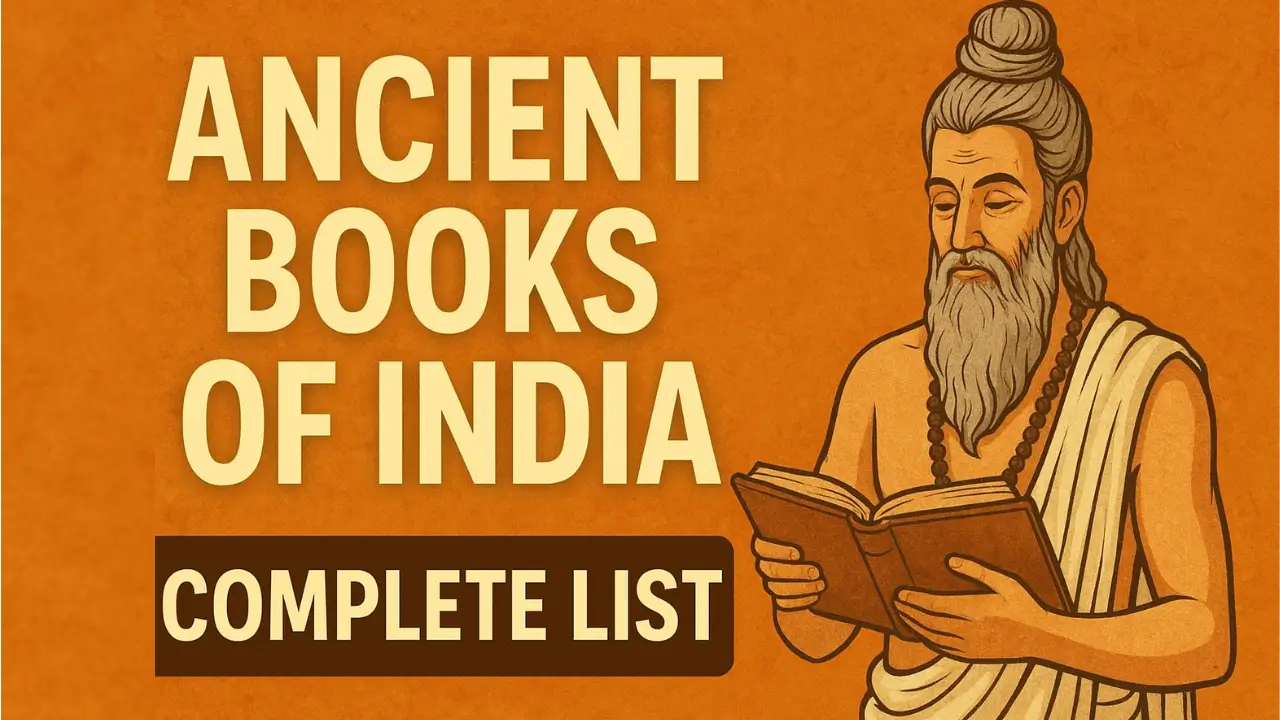 Ancient Books Of India – Complete List For Static GK - GK Practice